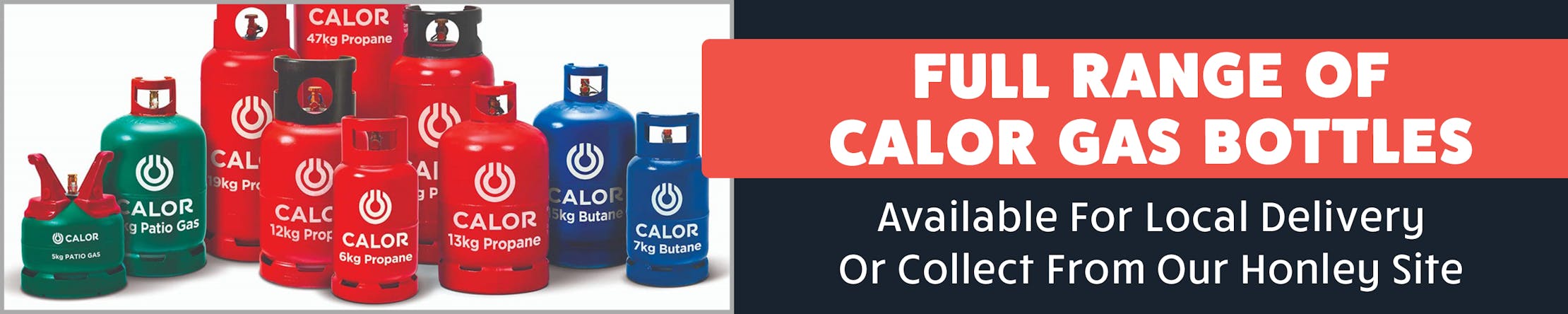 Huddersfield Calor Gas Stockist & Deliveries | 01484 653 768