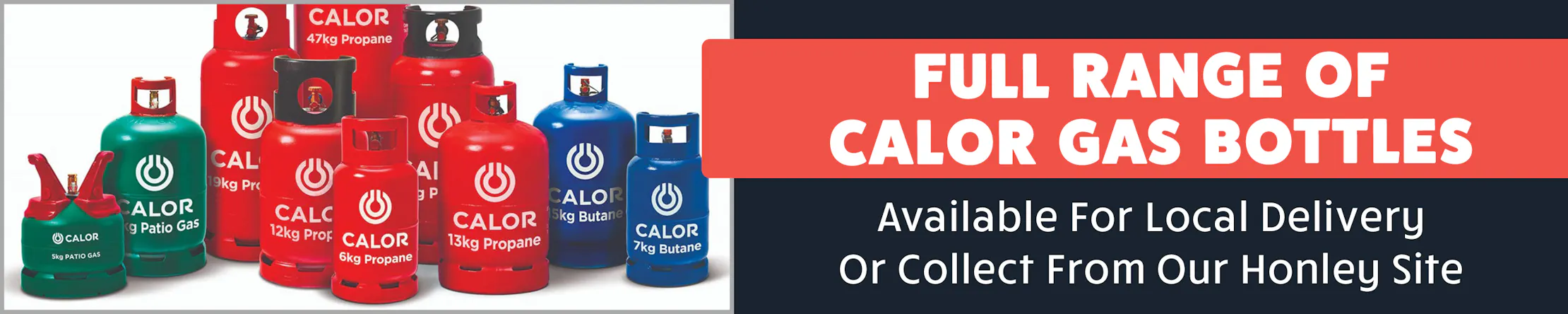 Calor Gas Huddersfield | Patio Gas, Propane & Butane | Honley
