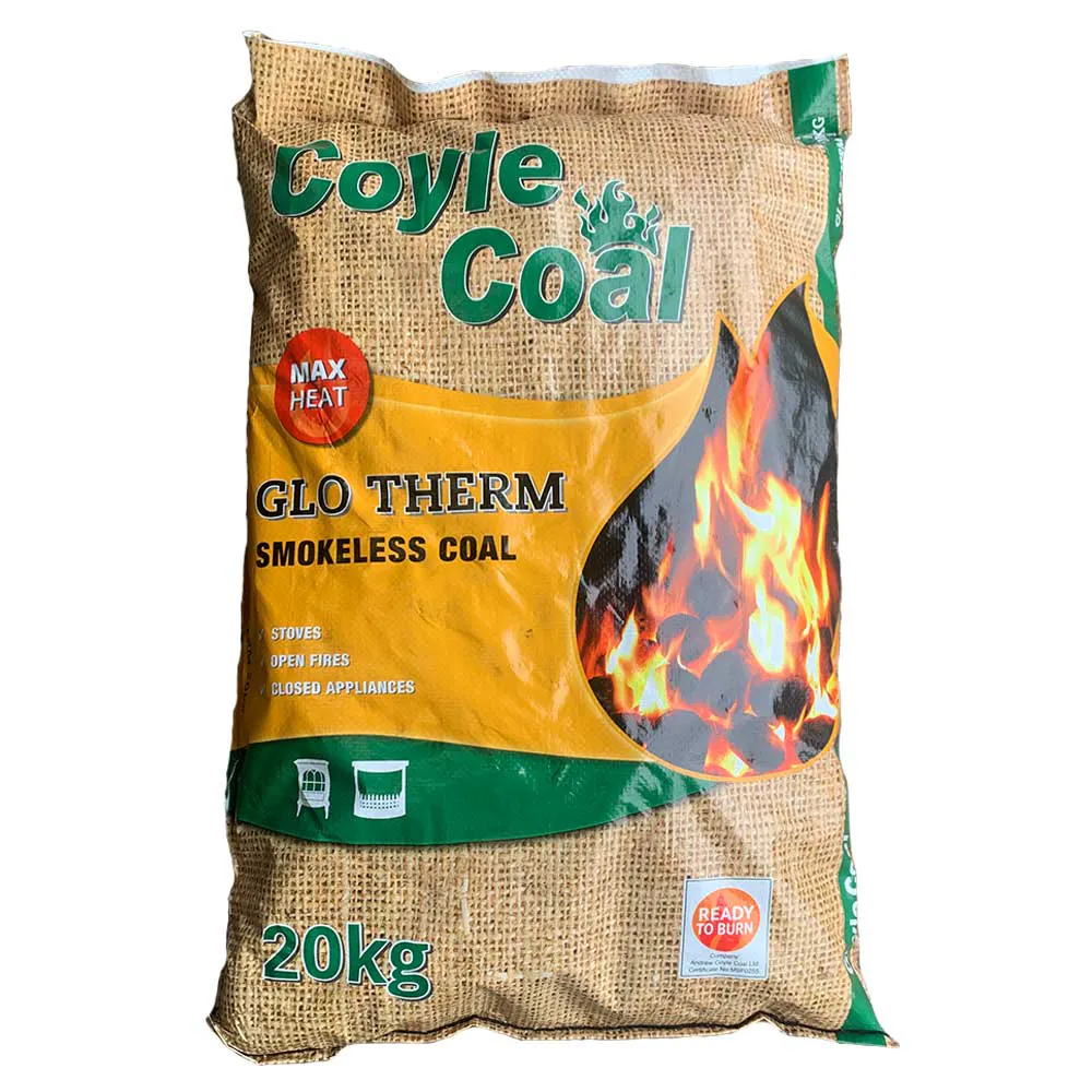 Glo Therm Smokeless Fuel 20kg Huddersfield | Fitzpatrick Fuels